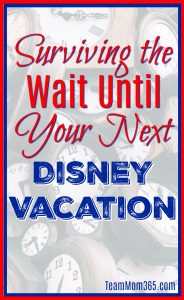 Surviving the Wait Until Your Next Disney Vacation - The Disney Waiting ...
